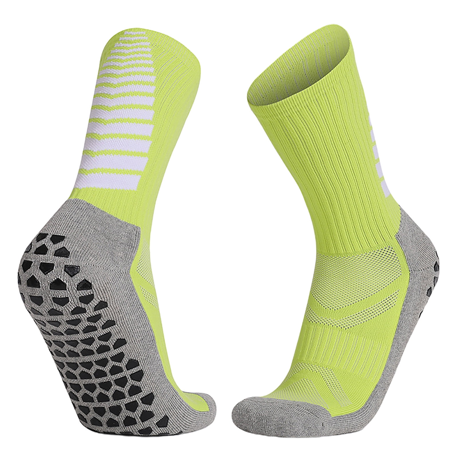 Adult Soccer Basketball Socks Running Socks Solid Color Long ...