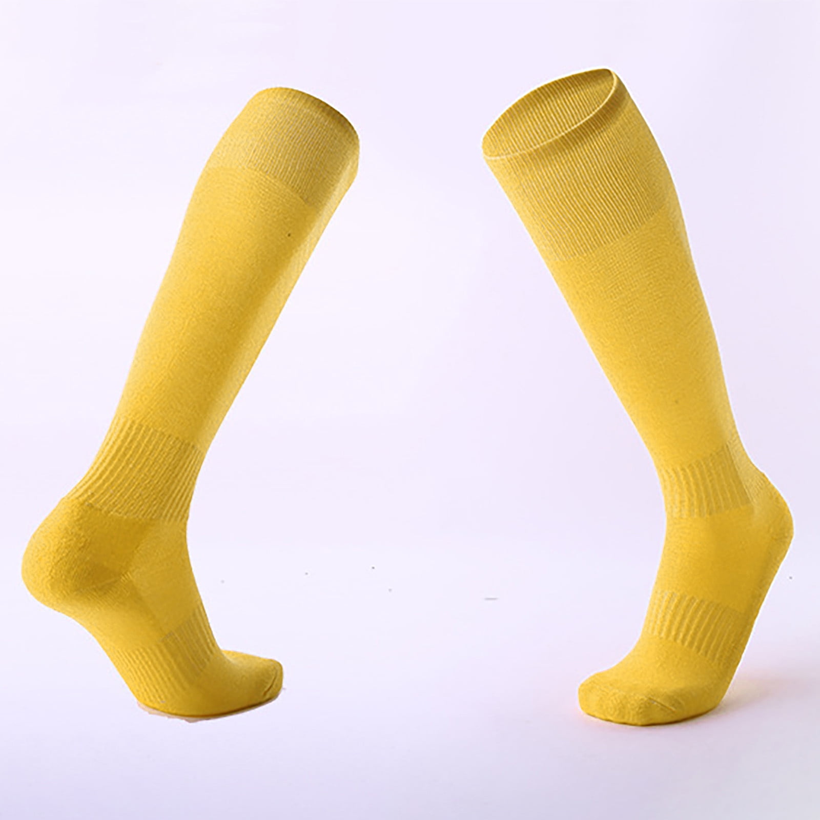 Adult Soccer Socks Solid Color Long Comfortable Breathable Non ...