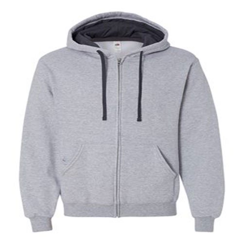 Adult SofSpun® Full-Zip Hooded Sweatshirt - ATHLETIC HEATHER - 2XL - Walmart.com