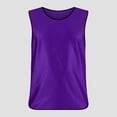 Adult Solid Color Sleeveless Mercerized Strapless Sports Casual Vest ...