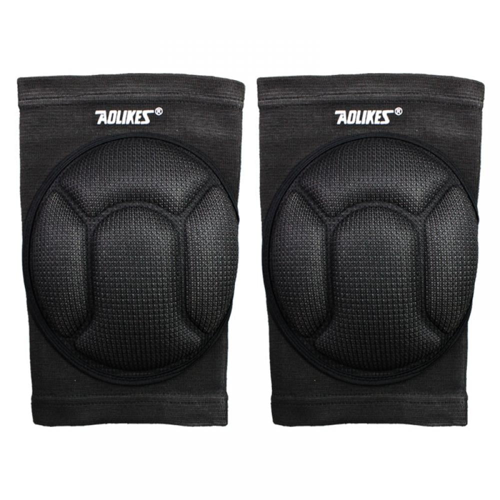 Adult Sponge Knee Pads Knee Protector Gear for Volleyball Mountain Bike ...