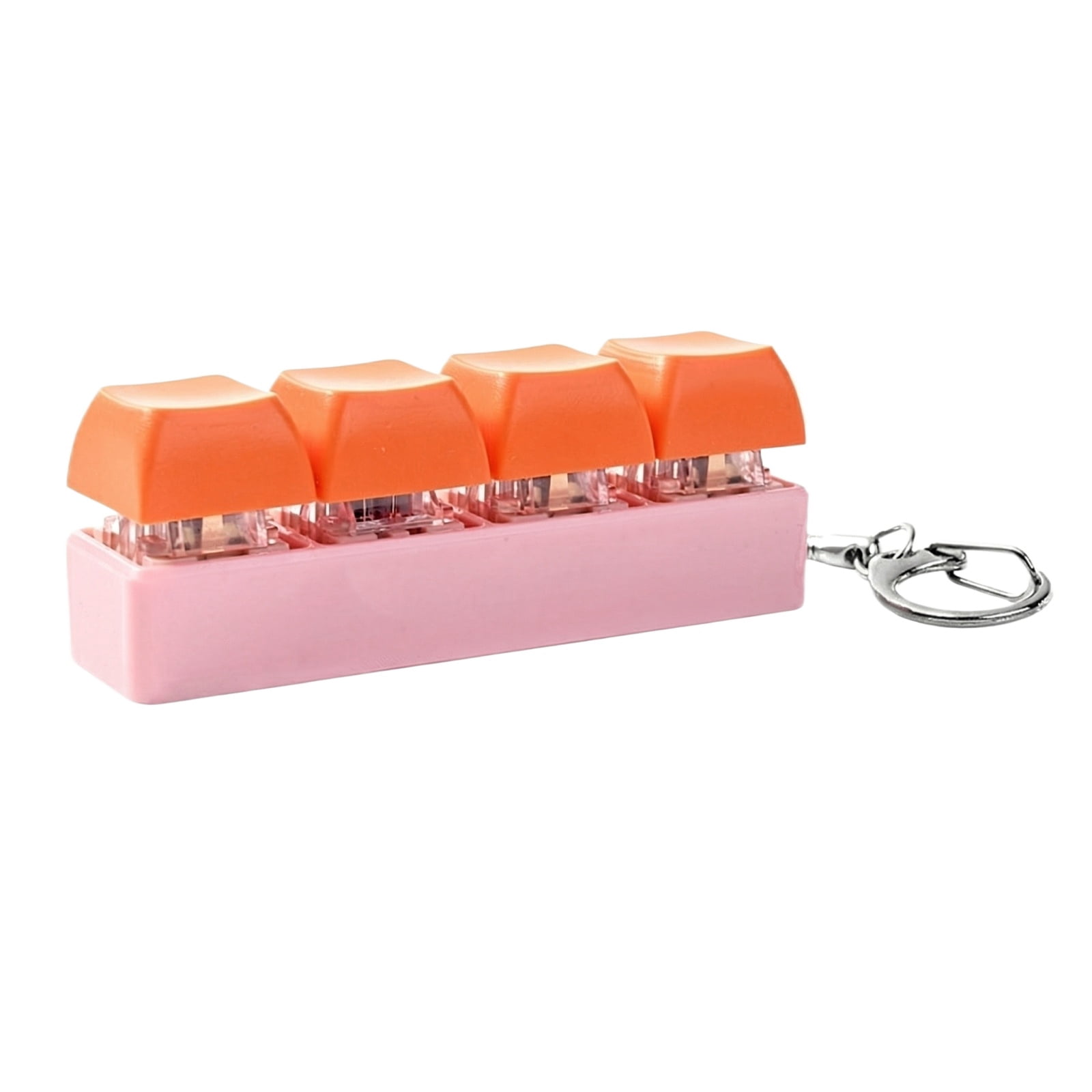 Adult Squeeze Toys Keyboard, Keychain Attachment, 4 Key Clicker, Desk ...