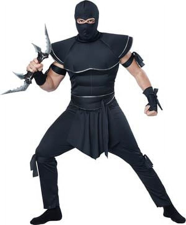 Halloween Stealth Ninja Costume for Adults - Assassin Gear Included ...