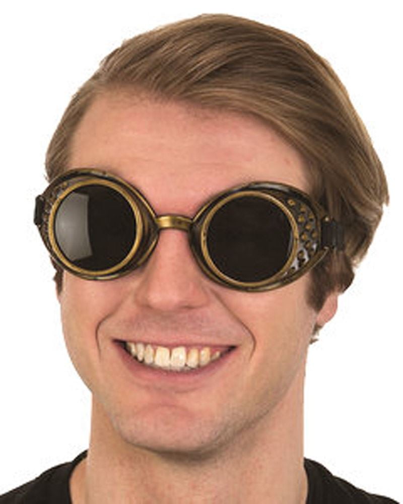 Adult Steampunk Victorian Goggles Costume Accessory - Walmart.com