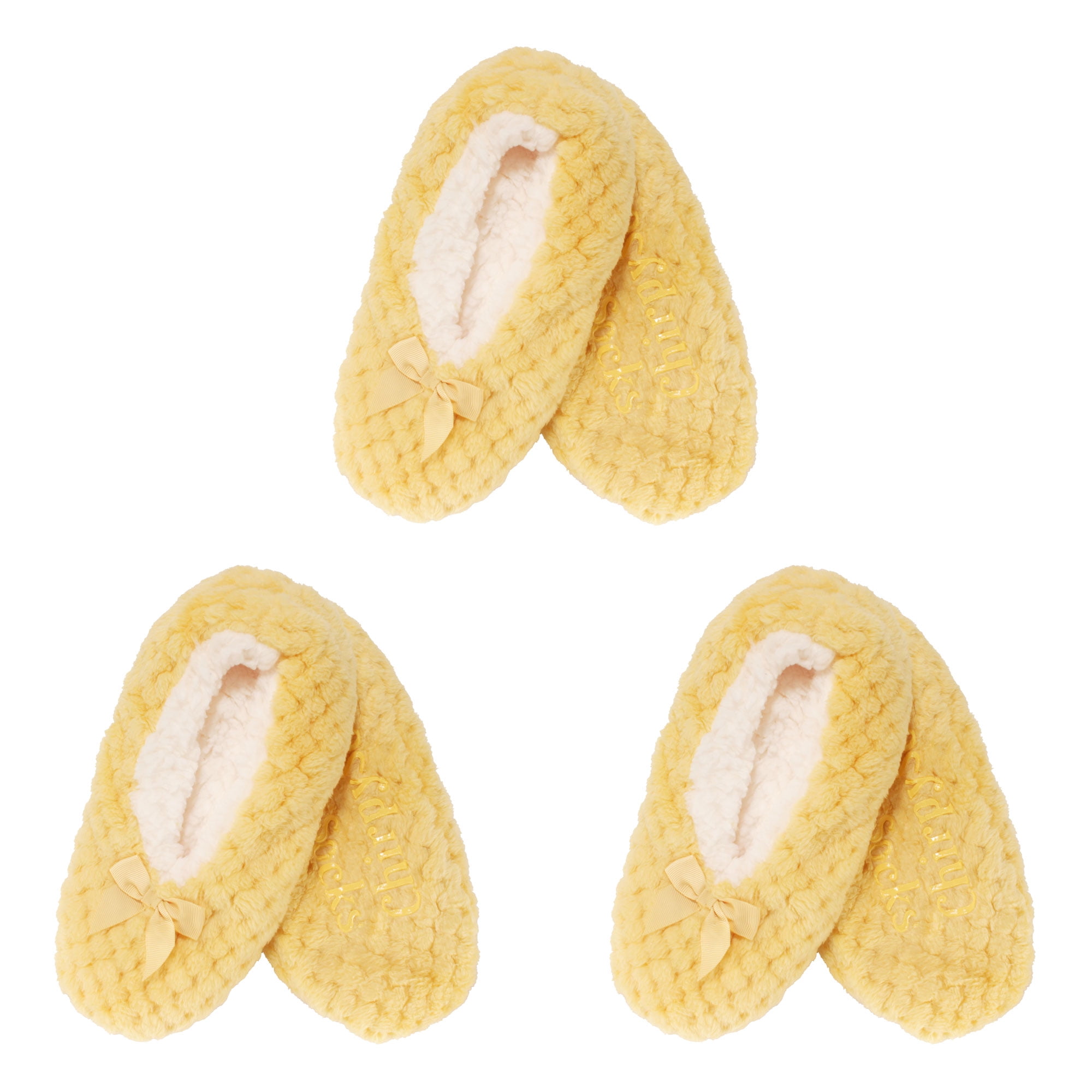 Adult Super Soft Warm Cozy Fuzzy Soft Touch Slippers Non-Slip Lined ...