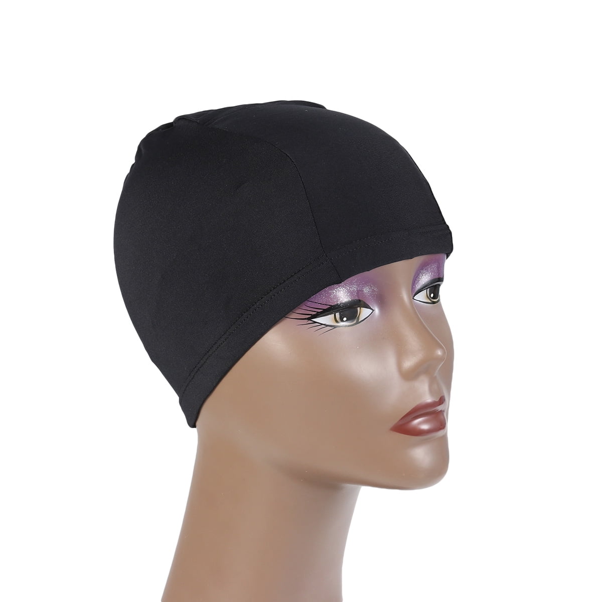 Adult Swim Polyester Cloth Fabric Bathing Men and Women Swimming Hat ...