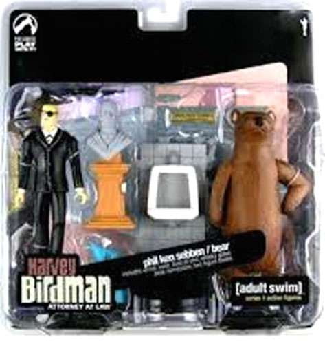 Adult Swim Series 1 Phil Ken Sebben & Bear Action Figure 2-Pack ...