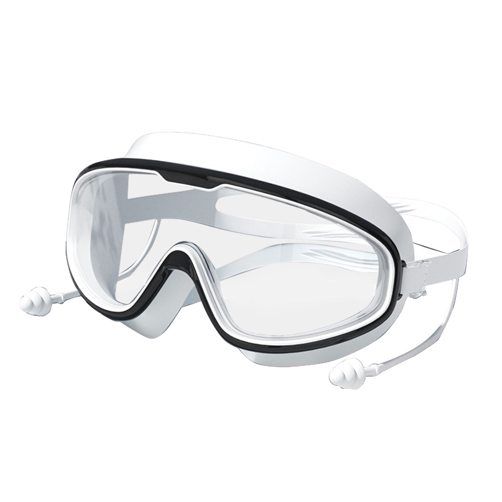 Adult Swimming Goggles Large Frame Swimming Glasses Diving Goggles ...