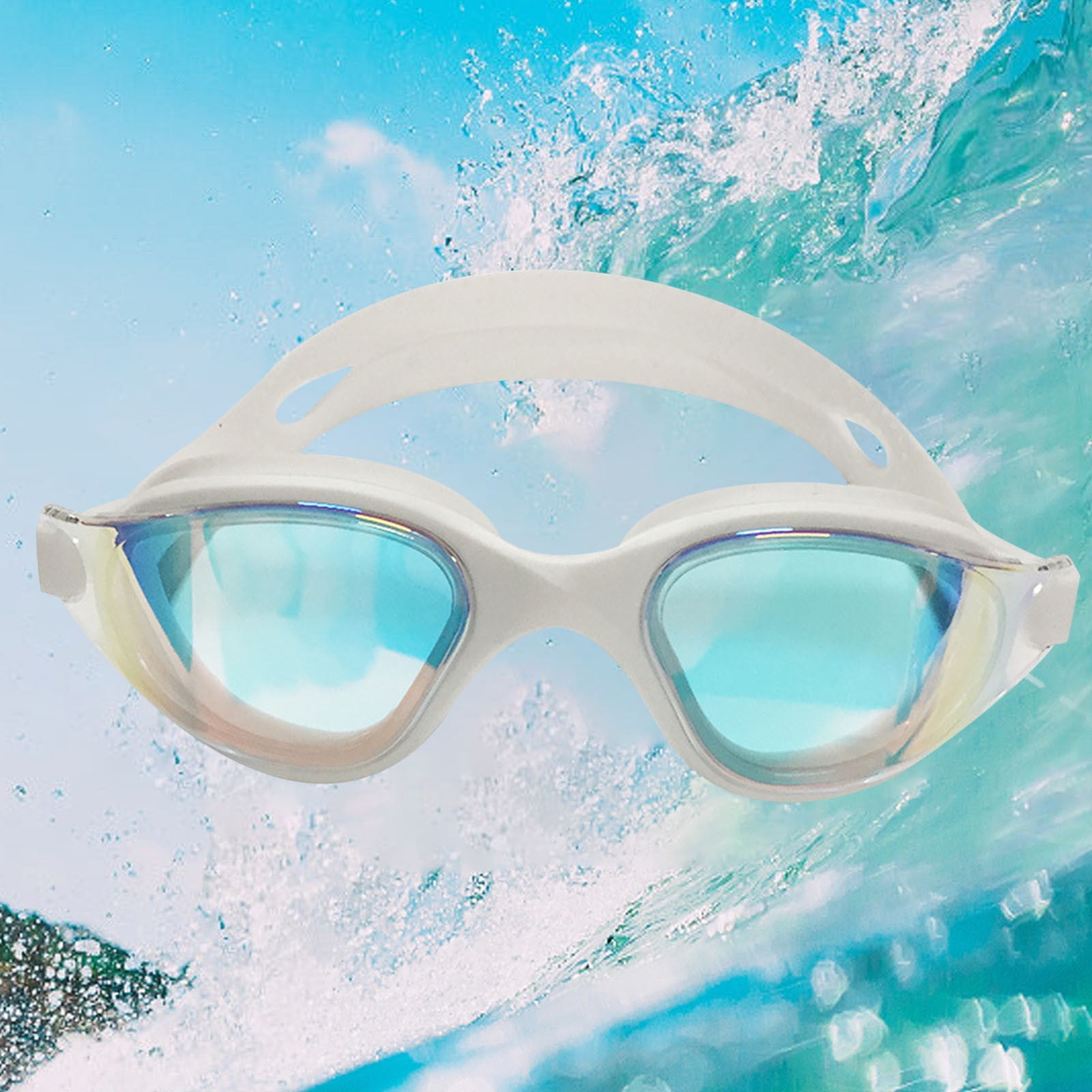 Adult Swimming Goggles - Leakproof UV Protection Goggles with Anti-Fog ...