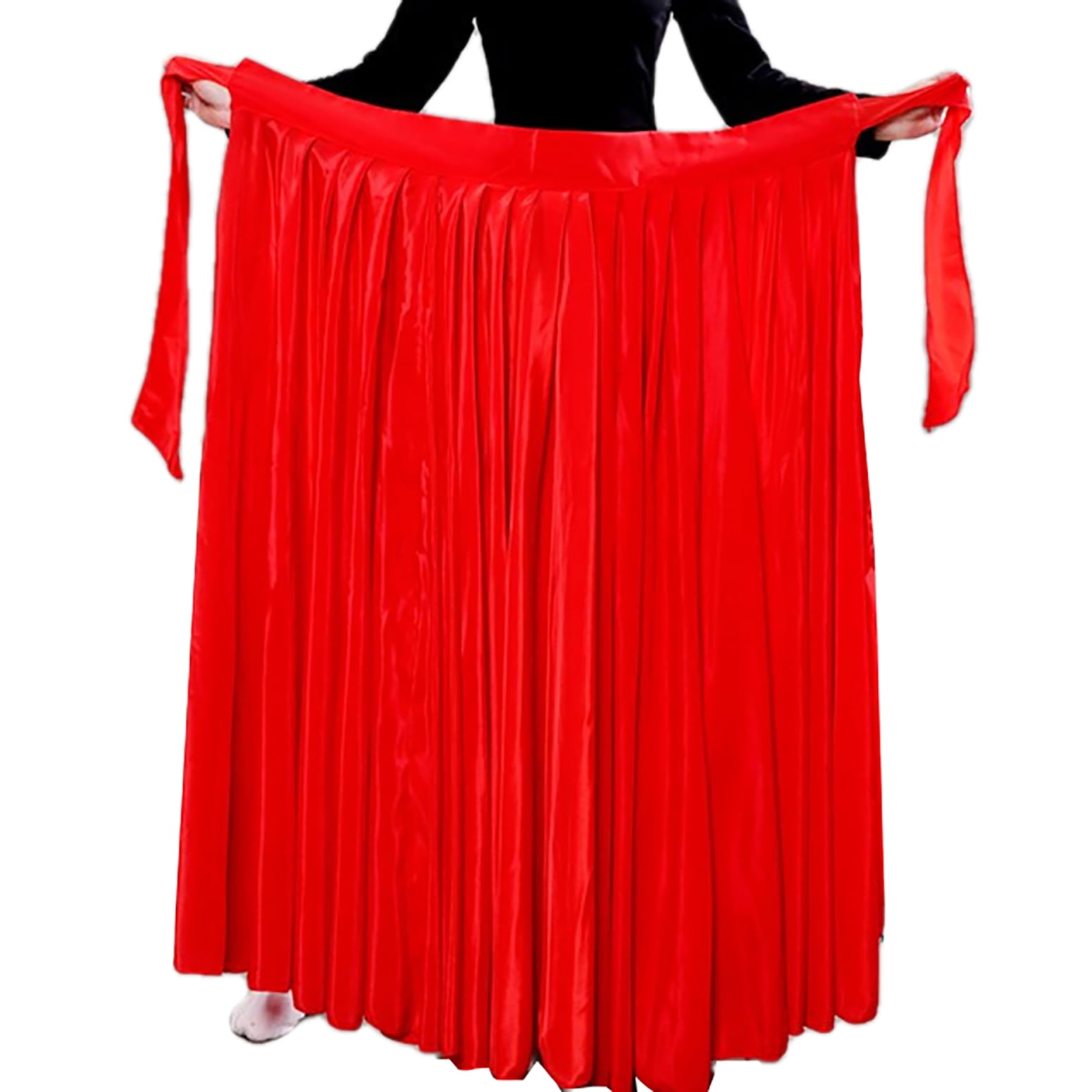 Adult Swing Wrap Spanish Flamenco Dance Skirt Ballroom Belly Dancing ...