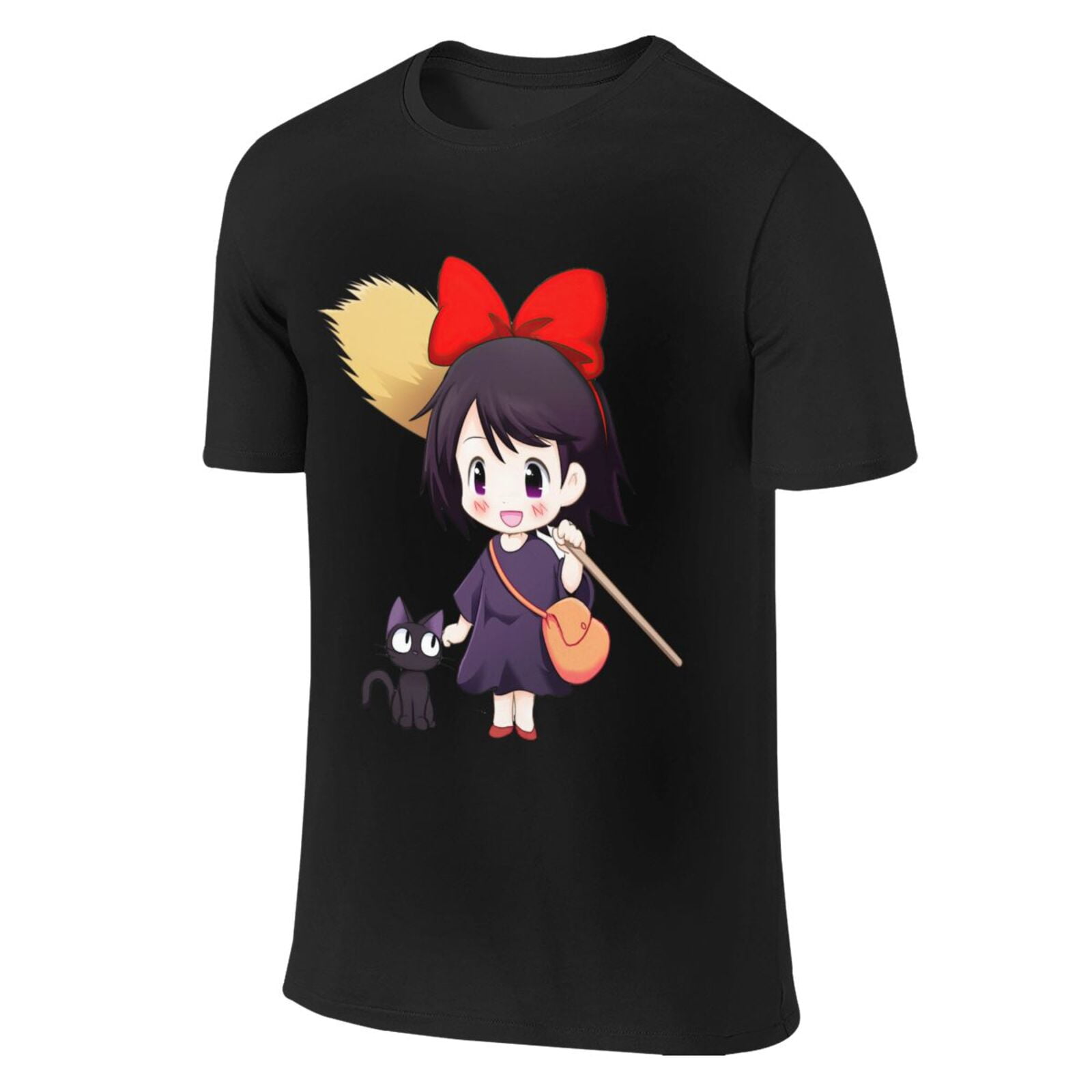 Adult T Shirt for kiki cat Delivery Service Tee,Casual top Short Sleeve ...