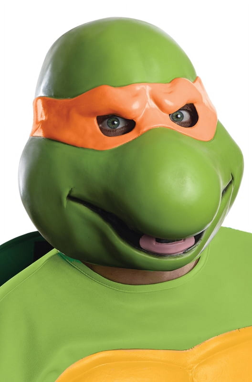 Adult Teenage Mutant Ninja Turtles Vinyl Michelangelo Mask Costume ...