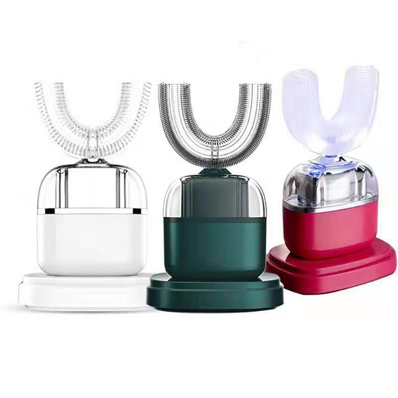 Adult U Shaped Electric Toothbrush with Water cup, 3 Cleaning Modes ...