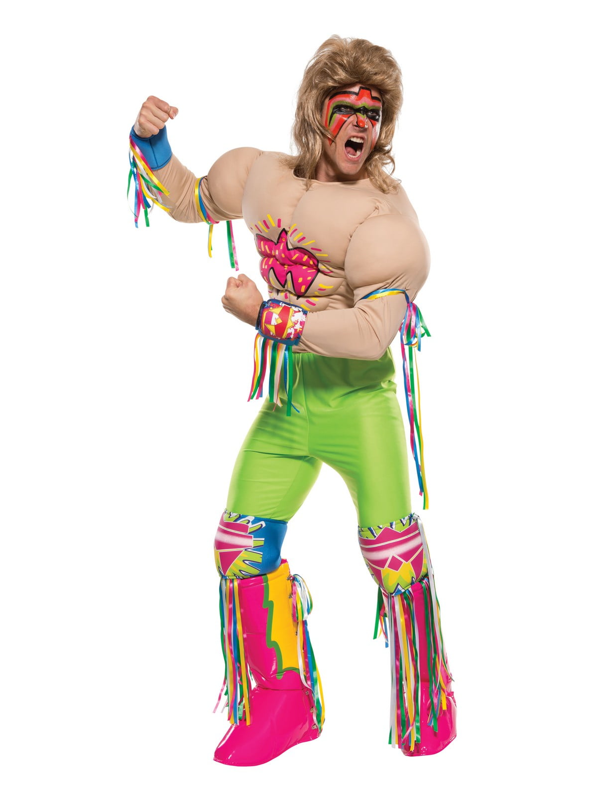 Adult Ultimate Warrior Costume - Walmart.com
