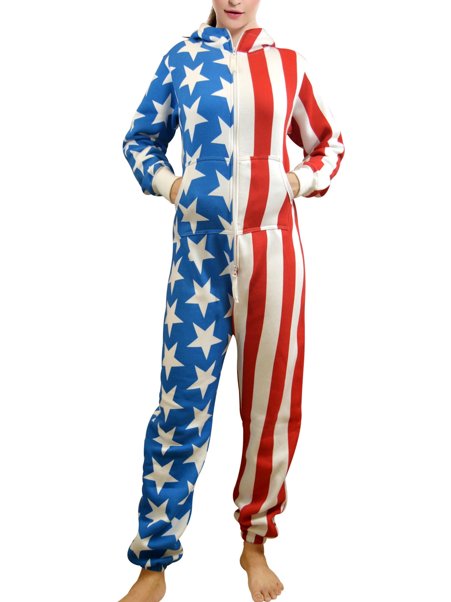 Adult Union Suit pajamas Sleepwear for Women One Piece Pajama Ladies ...