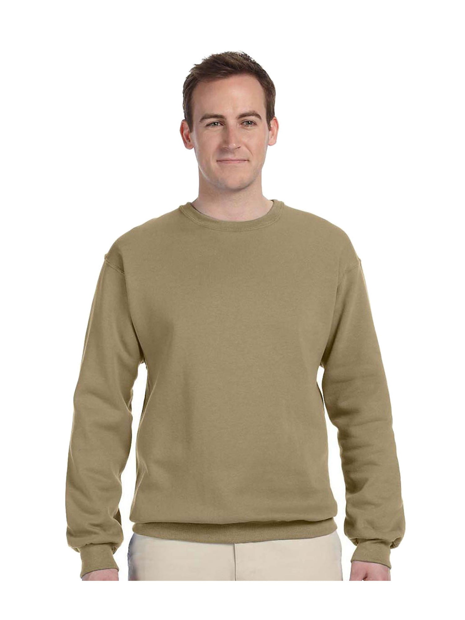 Adult Unisex 8 Oz. Nublend Fleece Crew - Walmart.com