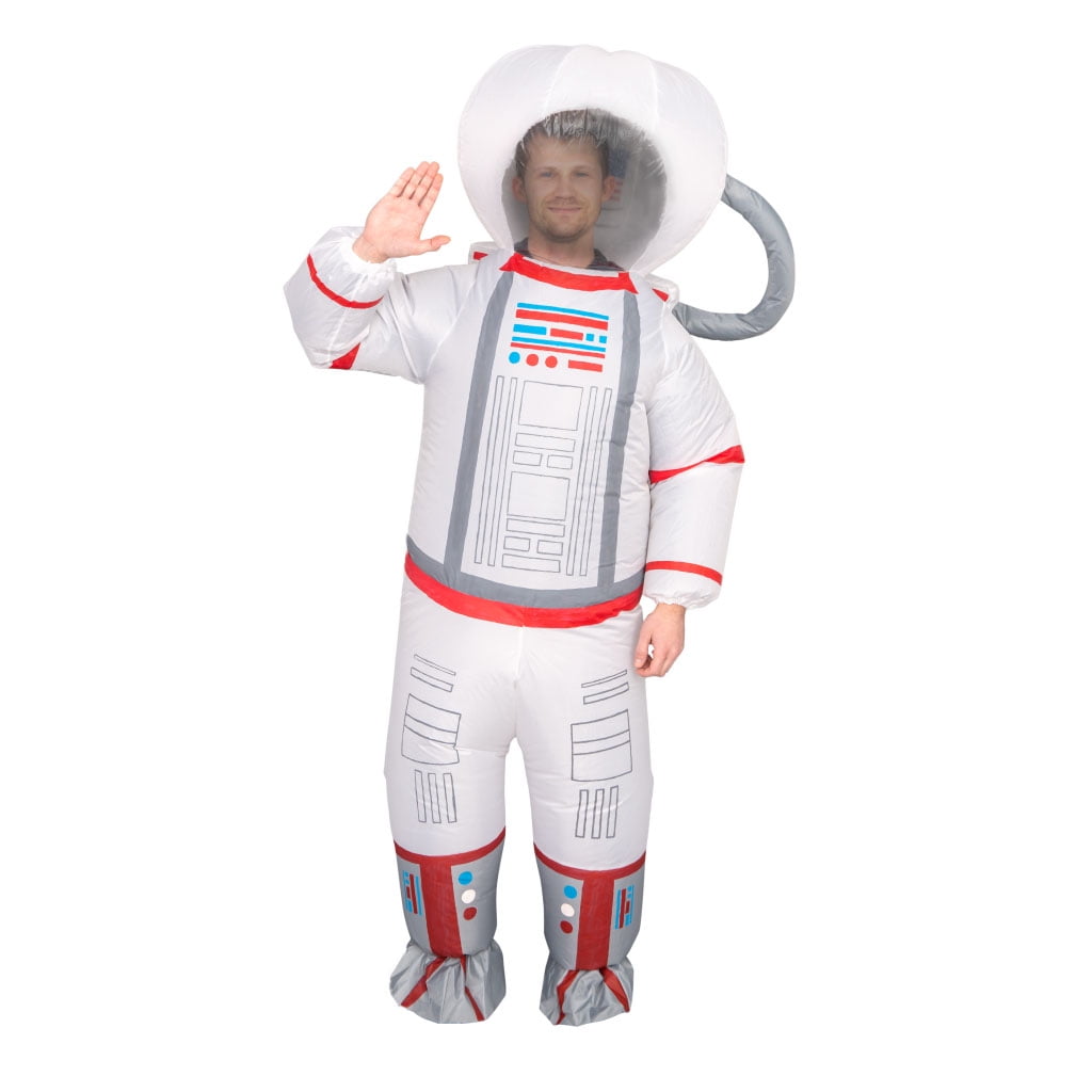 Adult Unisex Astronaut Spaceman Chub-Suit Costume Jumpsuit - Walmart.com
