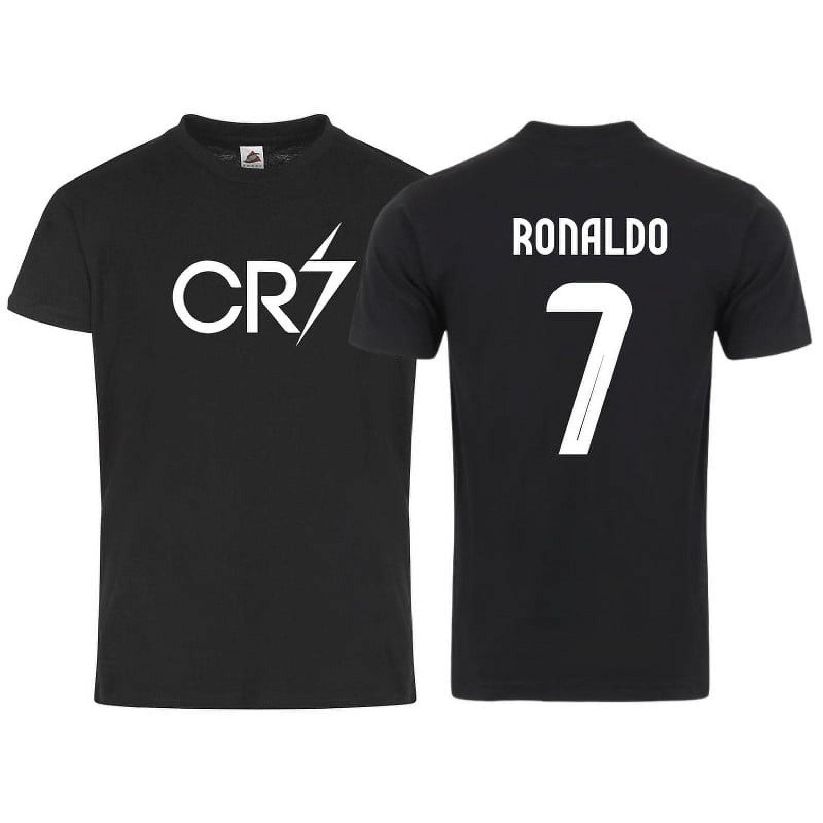 Adult Unisex CR7 Ronaldo #7 Short Sleeve Tee – Super-Soft Soccer Fan ...