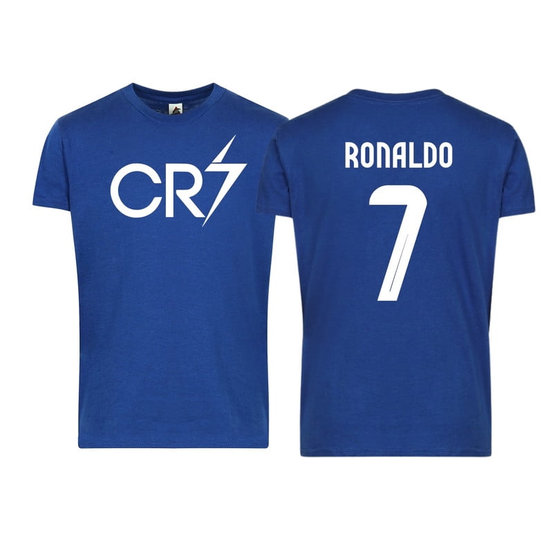 Adult Unisex CR7 Ronaldo #7 Short Sleeve Tee – Super-Soft Soccer Fan ...