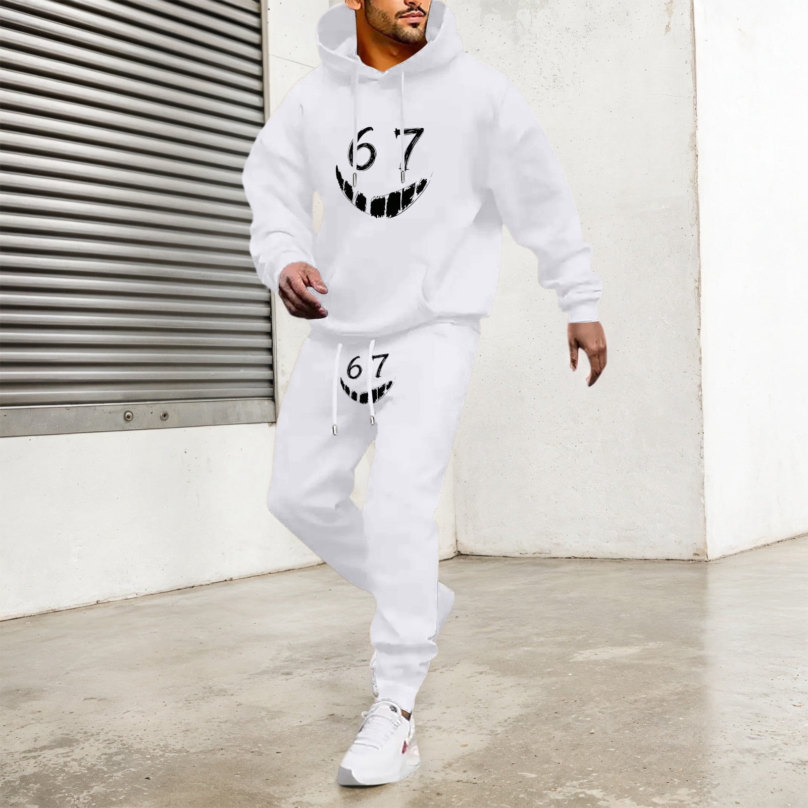 Adult Unisex Outfits Set 6 7 Six Seven Letter Outfits Set Comfortable ...