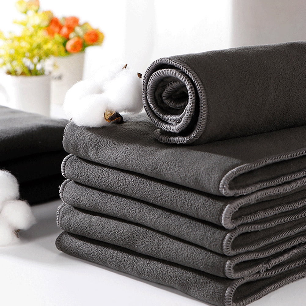 Washable Adult Pee Bed Cloth Underpads, 5 Layers Absorbent Reusable ...