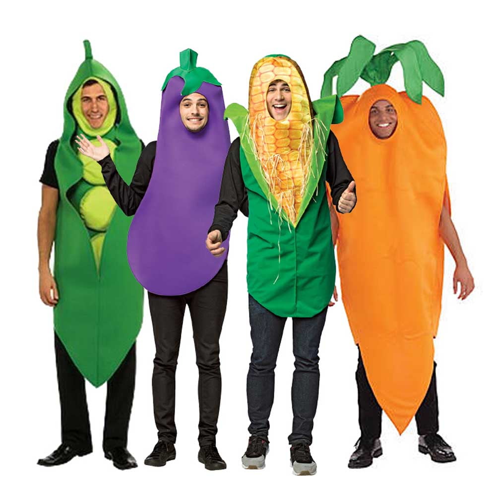 Adult Vegetable Group Costume Set - Walmart.com