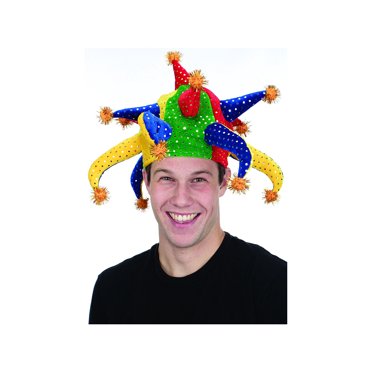 Velvet Jester Hat Adult Halloween Accessory - Walmart.com