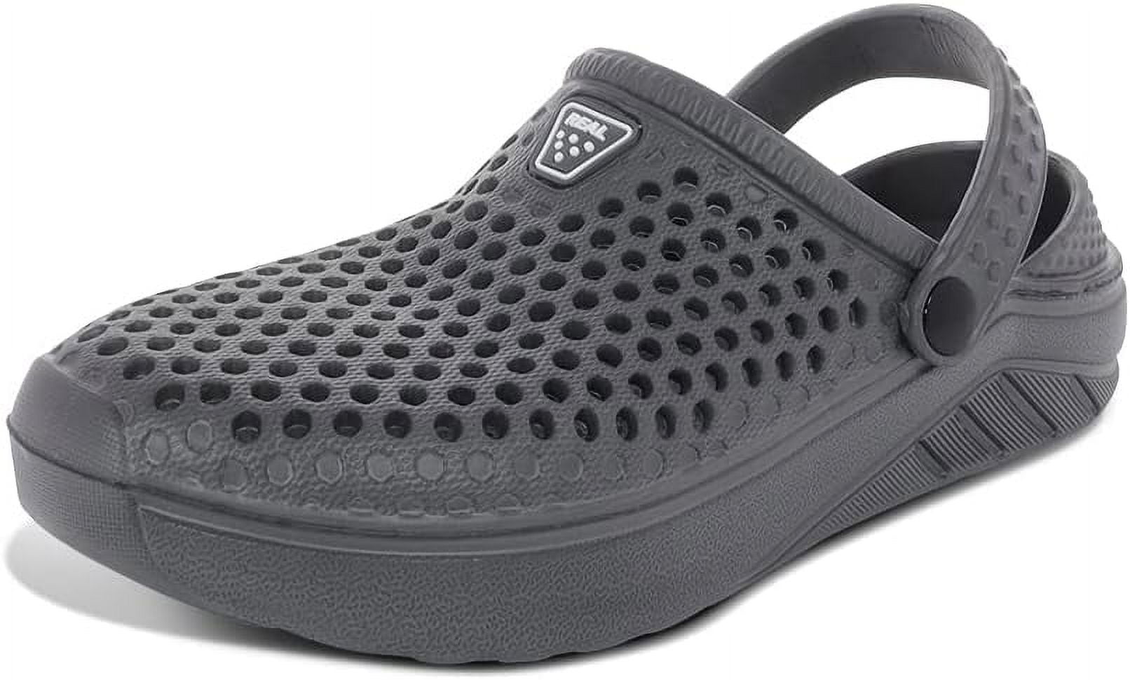 Adult Vented Clogs with Adjustable Heel Strap Slip-On Easy to Clean ...