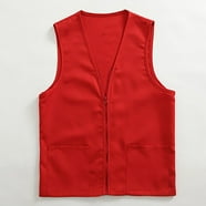 Charmgo Work Vest, Adult Activity Vest Supermarket Vests Clerk Workwear ...