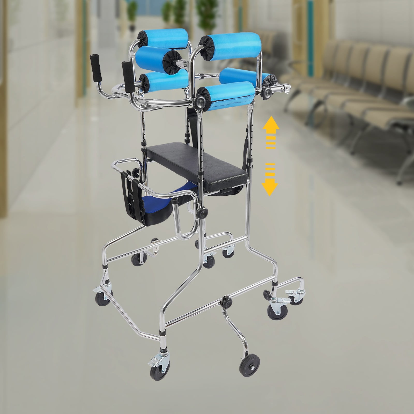 Adult Walker Aid, Ergonomic Standing Walker, Rehabilitation Walking ...