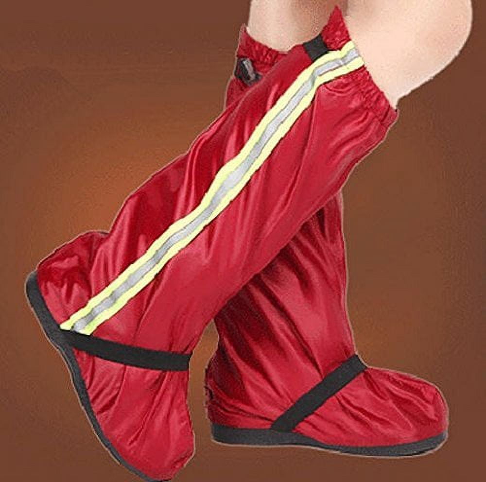 Adult Waterproof Shoe Covers Reusable Rain Slip-resistant Rain Boots ...