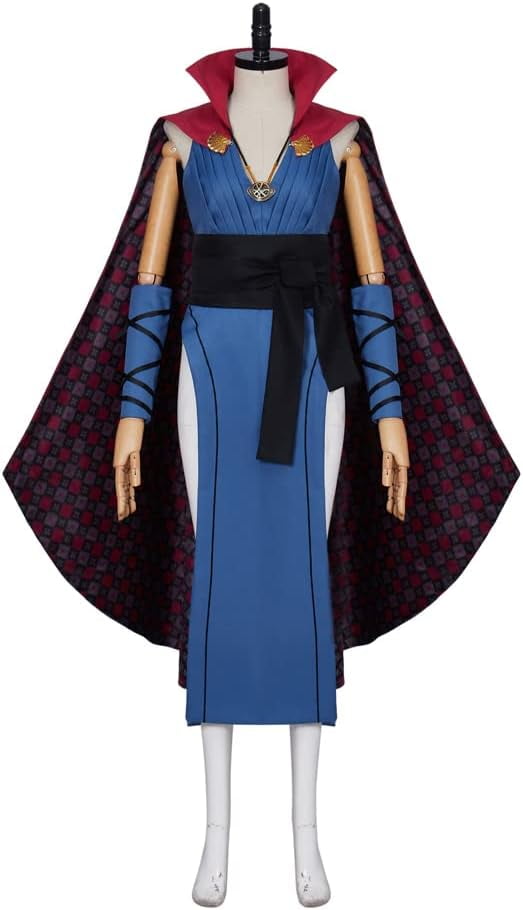 Adult Women Strange Superhero Dress Robe Cape Outfit Full Set - Walmart.com