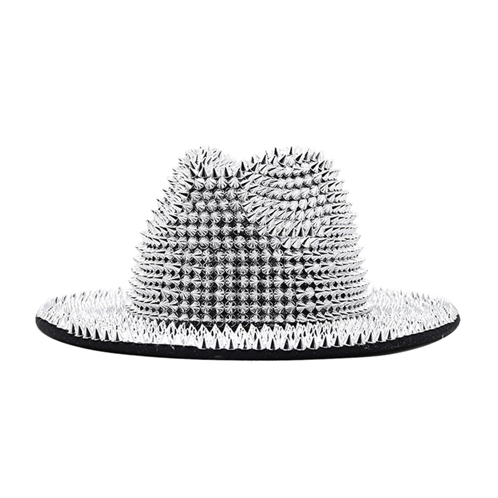 Adult Women Western Cowboy Hat Cowgirl Hats Bling Wide Brim Sparkling ...
