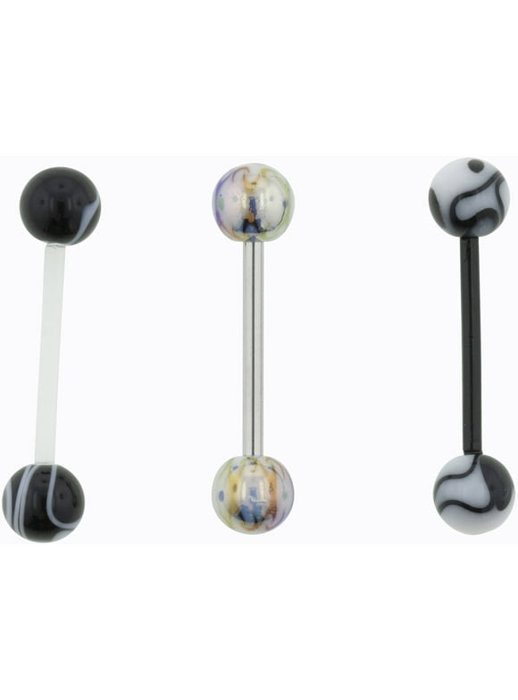 Tongue Rings in Body Jewelry - Walmart.com