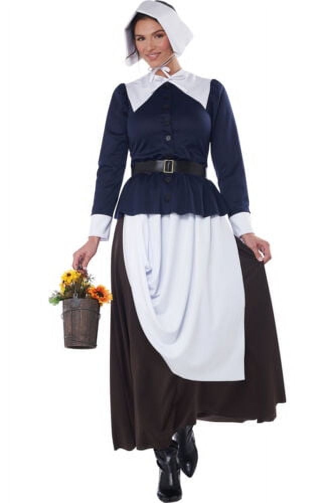California Costumes Mayflower Pilgrim Lady Adult Costume | Small Female ...