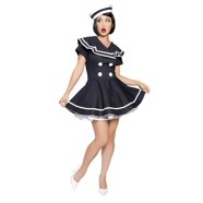 Pin Up Sailor Body Shaper Adult Halloween Costume - Walmart.com