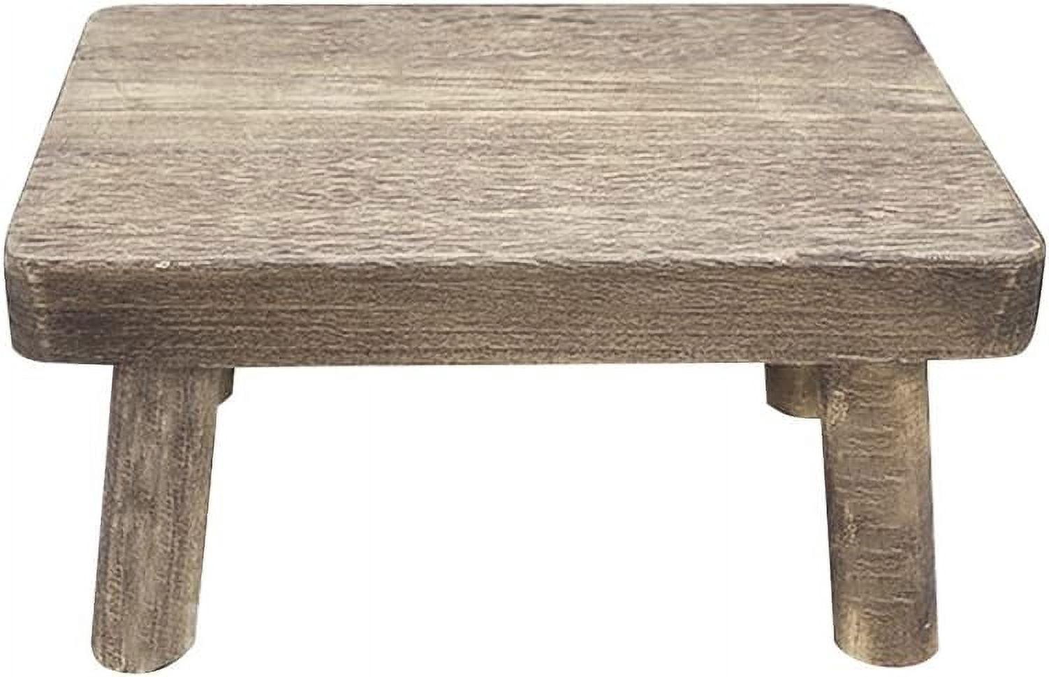 Adult Wooden Step Stool - Very Sturdy, Great Kids Step Stool for High ...
