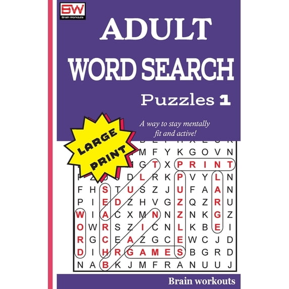 Adult Word Search Puzzles - Walmart.com
