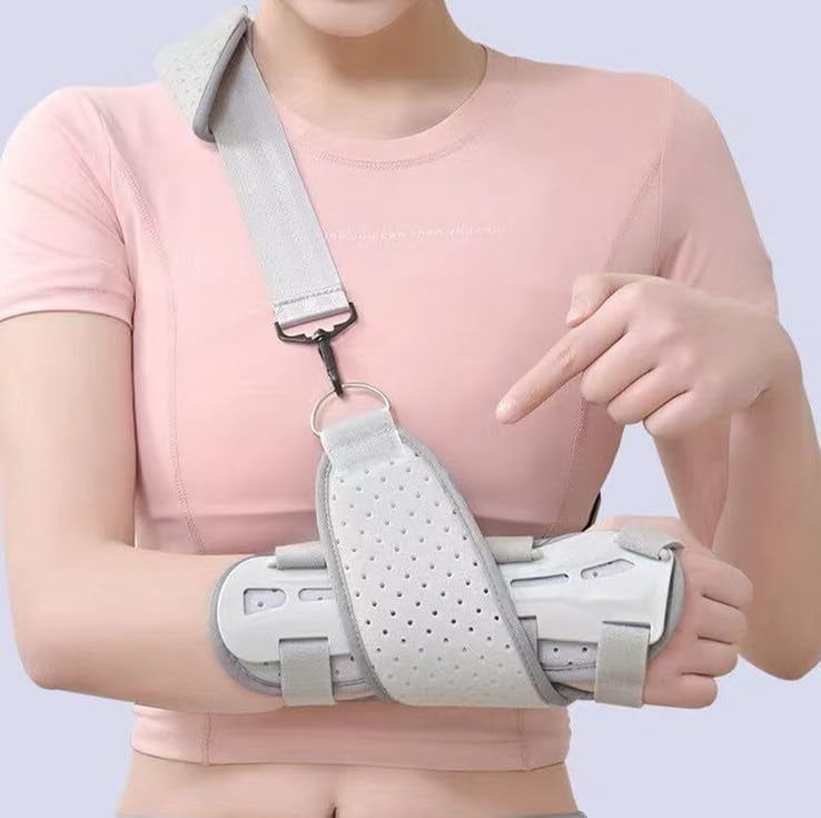Adult Wrist Brace (with Arm Sling) Hand Immobilizer for Teenagers ...