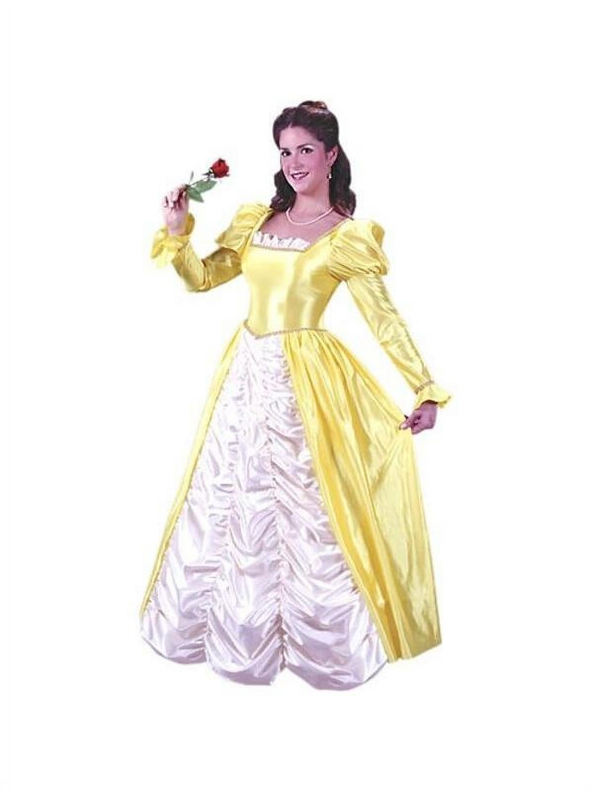 Adult Yellow Belle Dress - Walmart.com