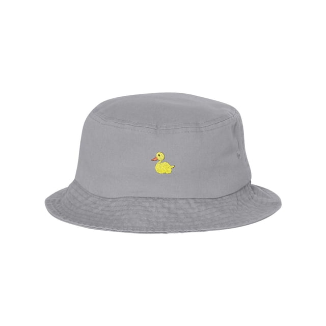 Adult Yellow Duck Embroidered Bucket Cap Dad Hat - Walmart Business ...
