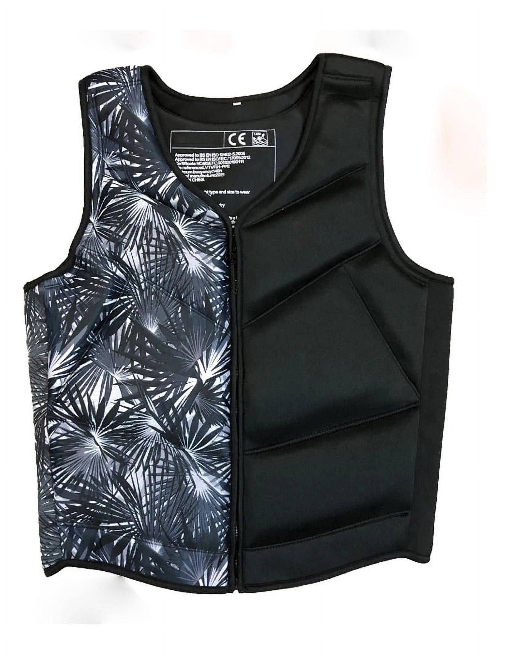 Adult camouflage life jacket, portable ultra-thin safety vest, water ...