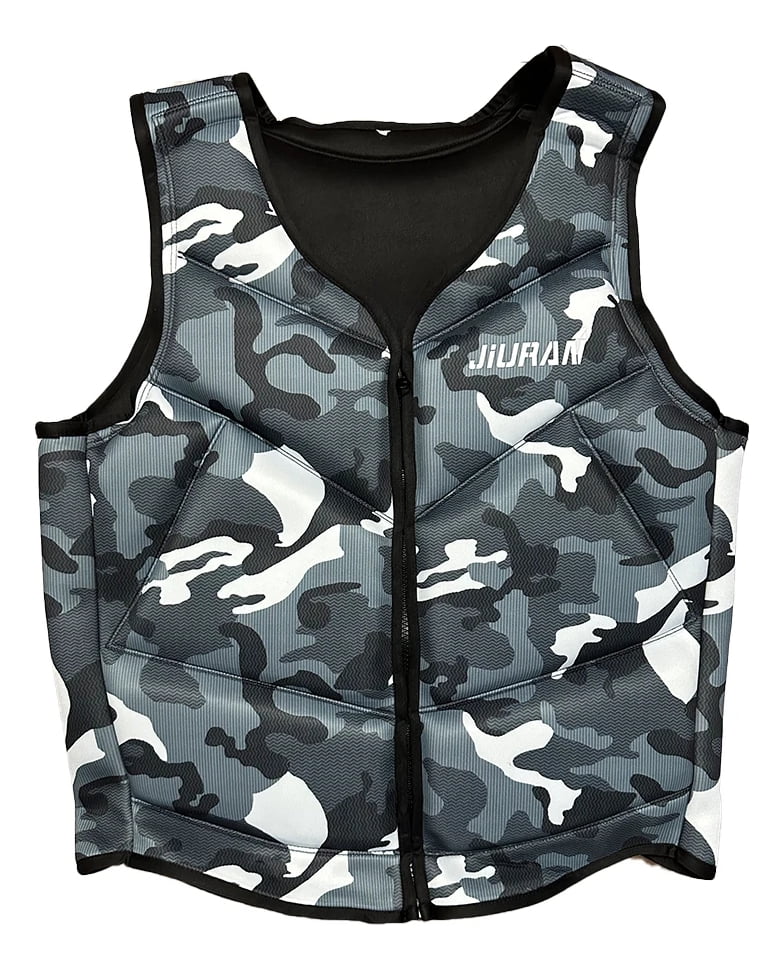 Adult camouflage life jacket, portable ultra-thin safety vest, water ...