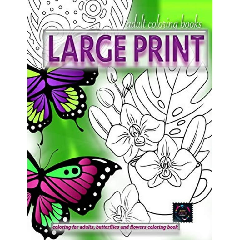 The Alluring World of Large Adult Coloring Pages: A Creative Escape for ...