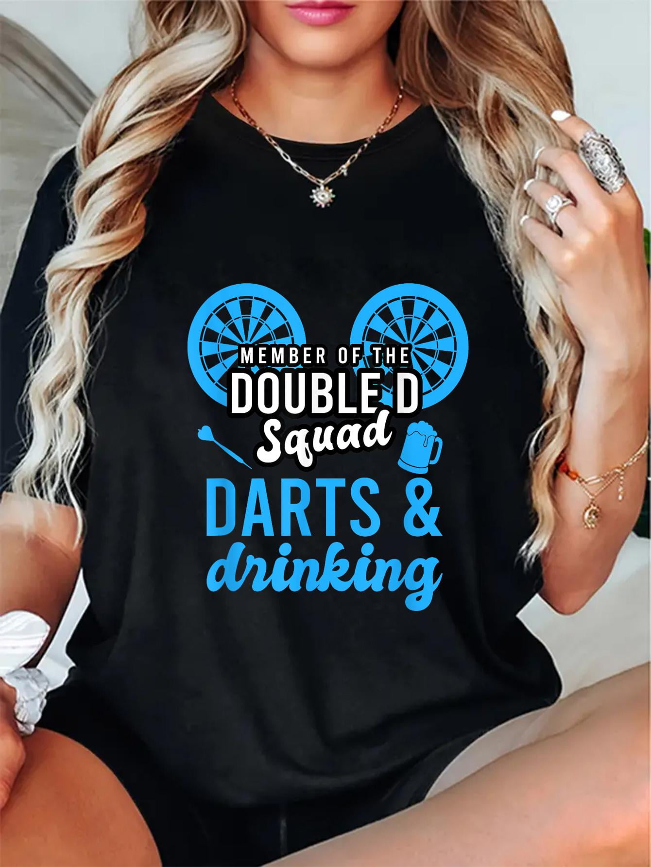 Adult humor for dart player in pub funny dart T-Shirt - Walmart.com