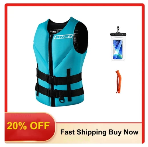 Adult life jacket, super buoyancy surfing vest, water rescue vest ...