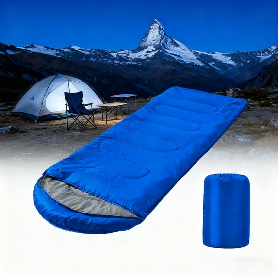 Adult padded sleeping bag 2 pounds, foldable, gift storage bag ...
