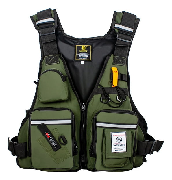 Adult portable high buoyancy folding multifunctional marine professional life jacket - Walmart.com