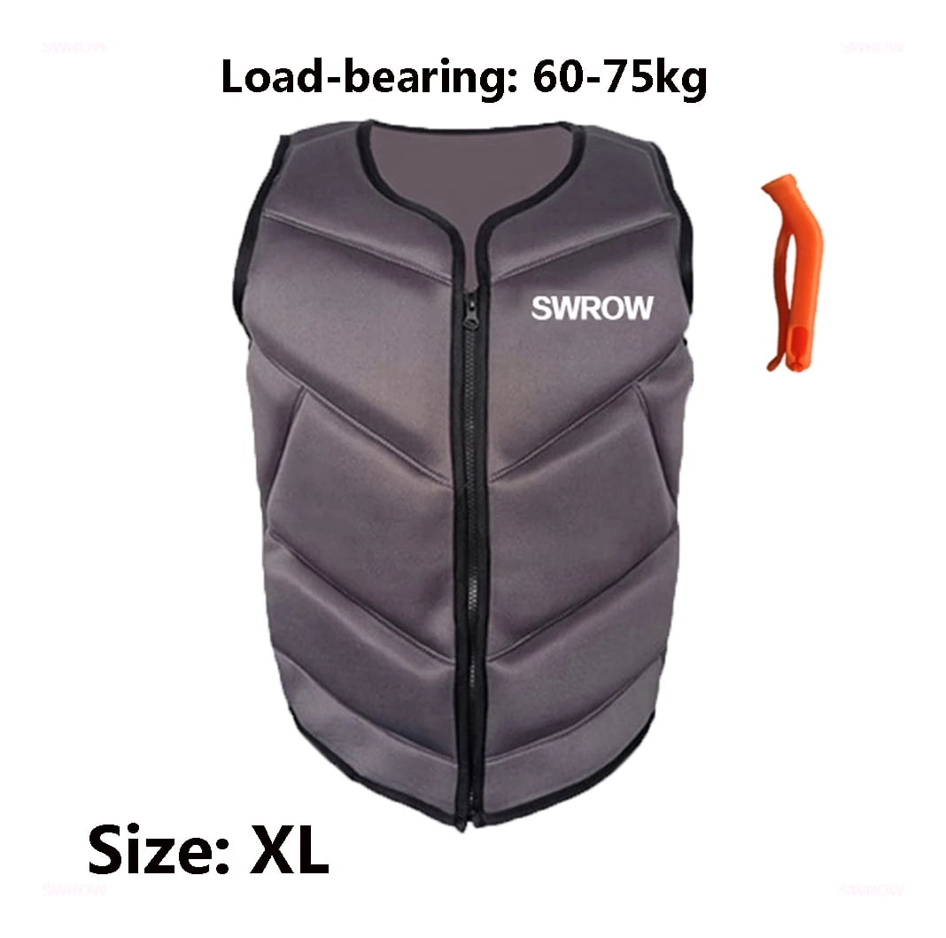 Fashionable muscle style life jacket, adult portable high buoyancy life ...