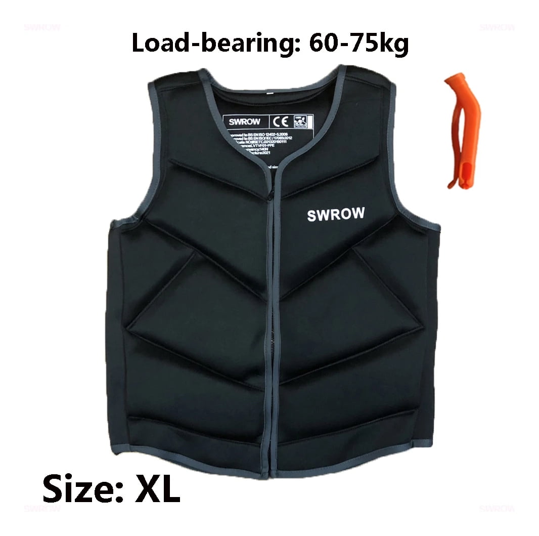 Fashionable muscle style life jacket, adult portable high buoyancy life ...